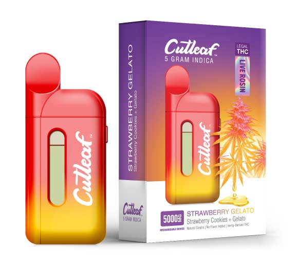 Cutleaf Live Rosin 5 Gram Disposable – VAPESATL.COM